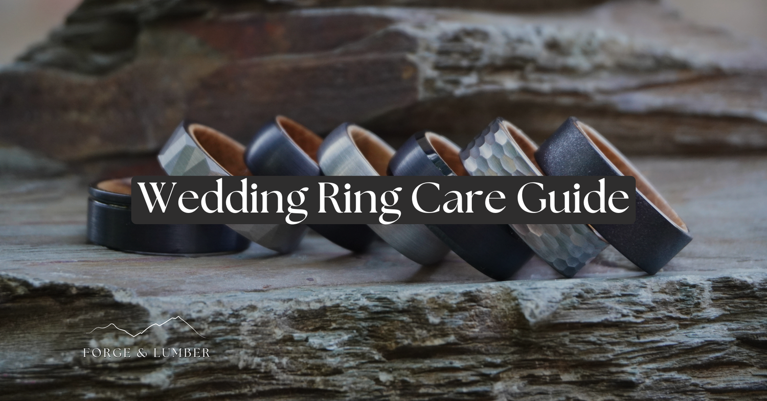 Care Guides for Wedding Rings – Forge and lumber