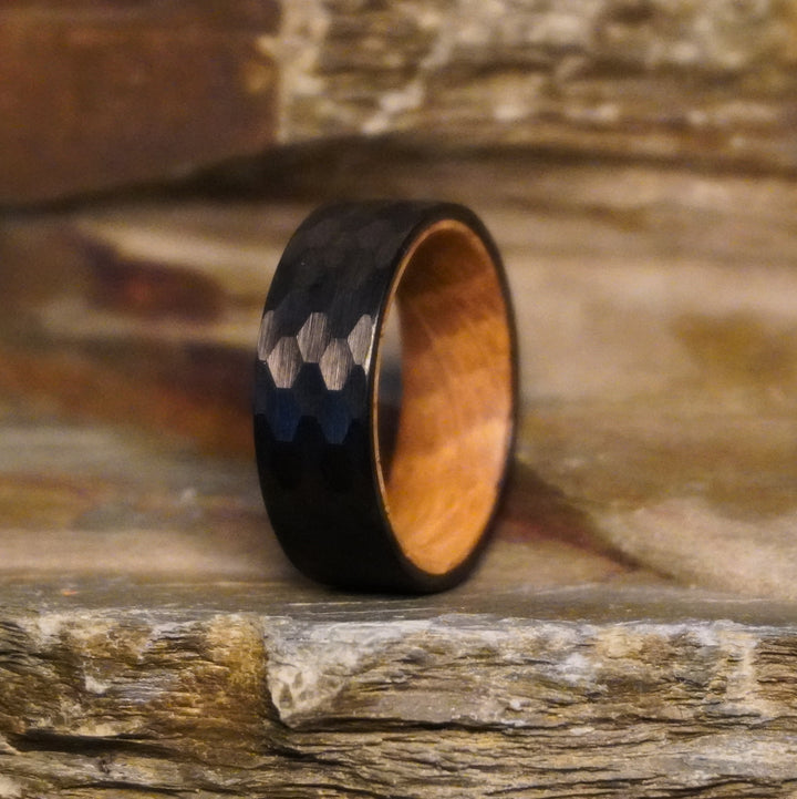 Hammered Ring – Forge and lumber